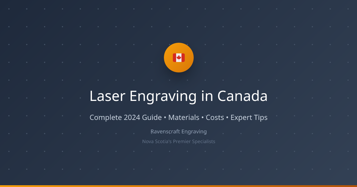Laser Engraving in Canada: Complete Guide 2024 | Expert Tips